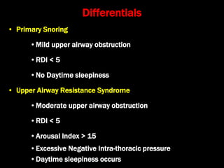 Obstructive sleep apnea syndrome (OSAS) | PPT
