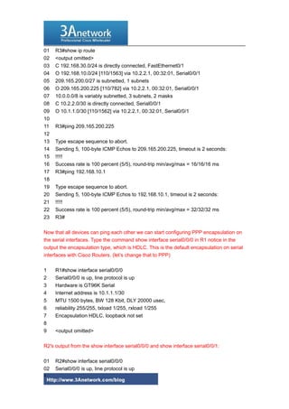 Networking Tutorial Goes to Basic PPP Configuration | PDF
