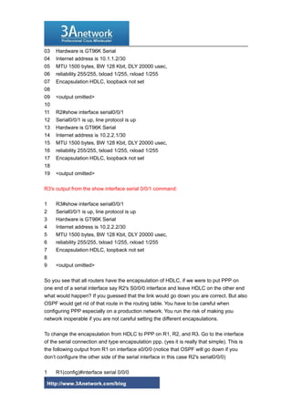 Networking Tutorial Goes to Basic PPP Configuration | PDF