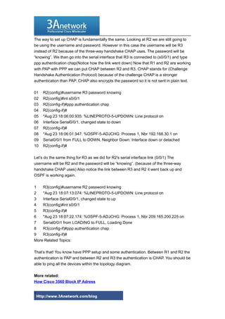 Networking Tutorial Goes to Basic PPP Configuration | PDF