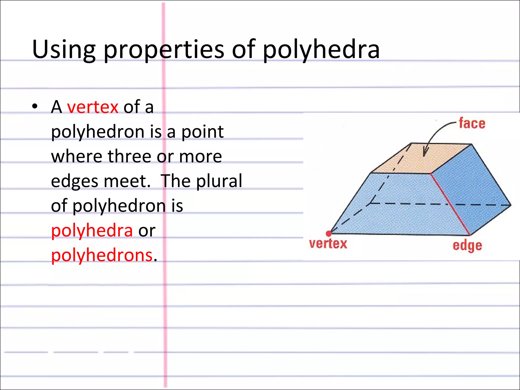 12.1 exploring solids | PPT
