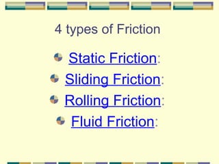 12 1 Friction And Gravity | PPT