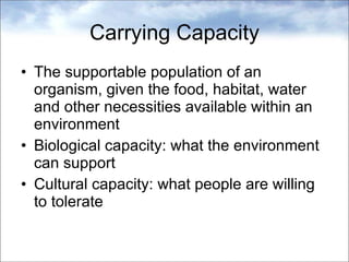 Population Dynamics | PPT