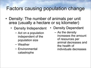 Population Dynamics | PPT
