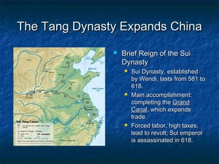 Tang And Song Dynasty Map