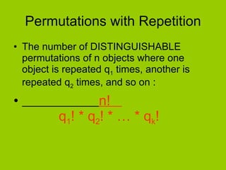 12 1 The Fundamental Counting Principal & Permutations | PPT