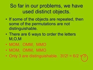 12 1 The Fundamental Counting Principal & Permutations | PPT