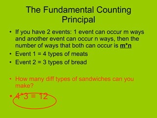 12 1 The Fundamental Counting Principal & Permutations | PPT