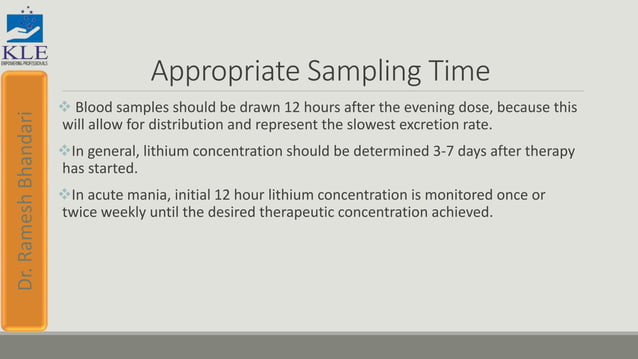 Therapeutic drug monitoring of psychiatric drugs | PPTX | Chemistry ...