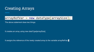 12. arrays | PPT
