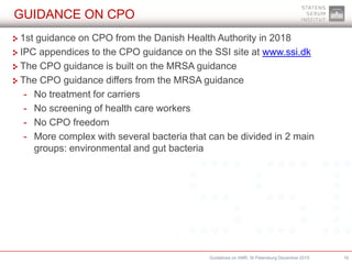 Guidelines on AMR pathogens | PPT