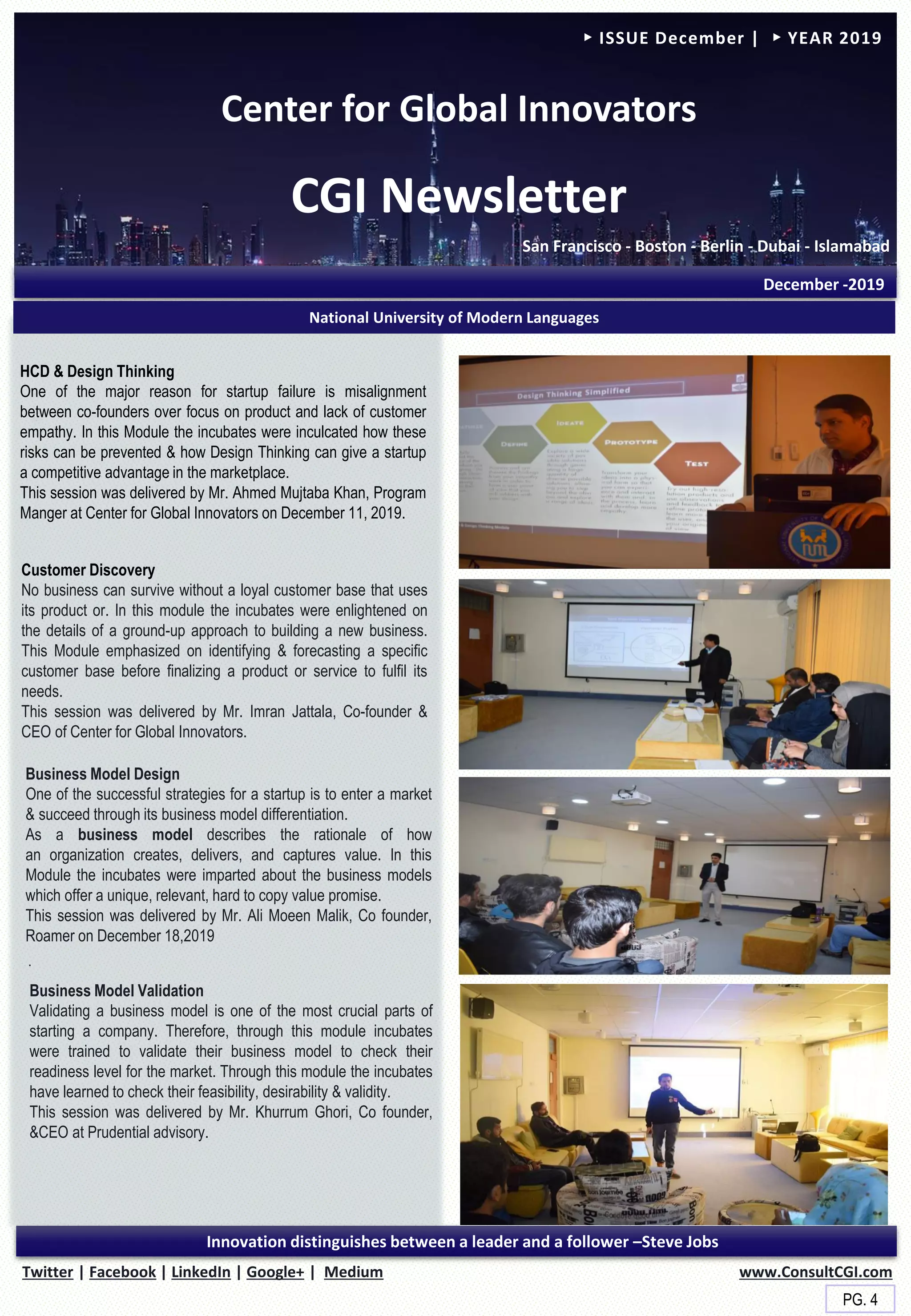 CGI Newsletter Dec 2019 | PDF