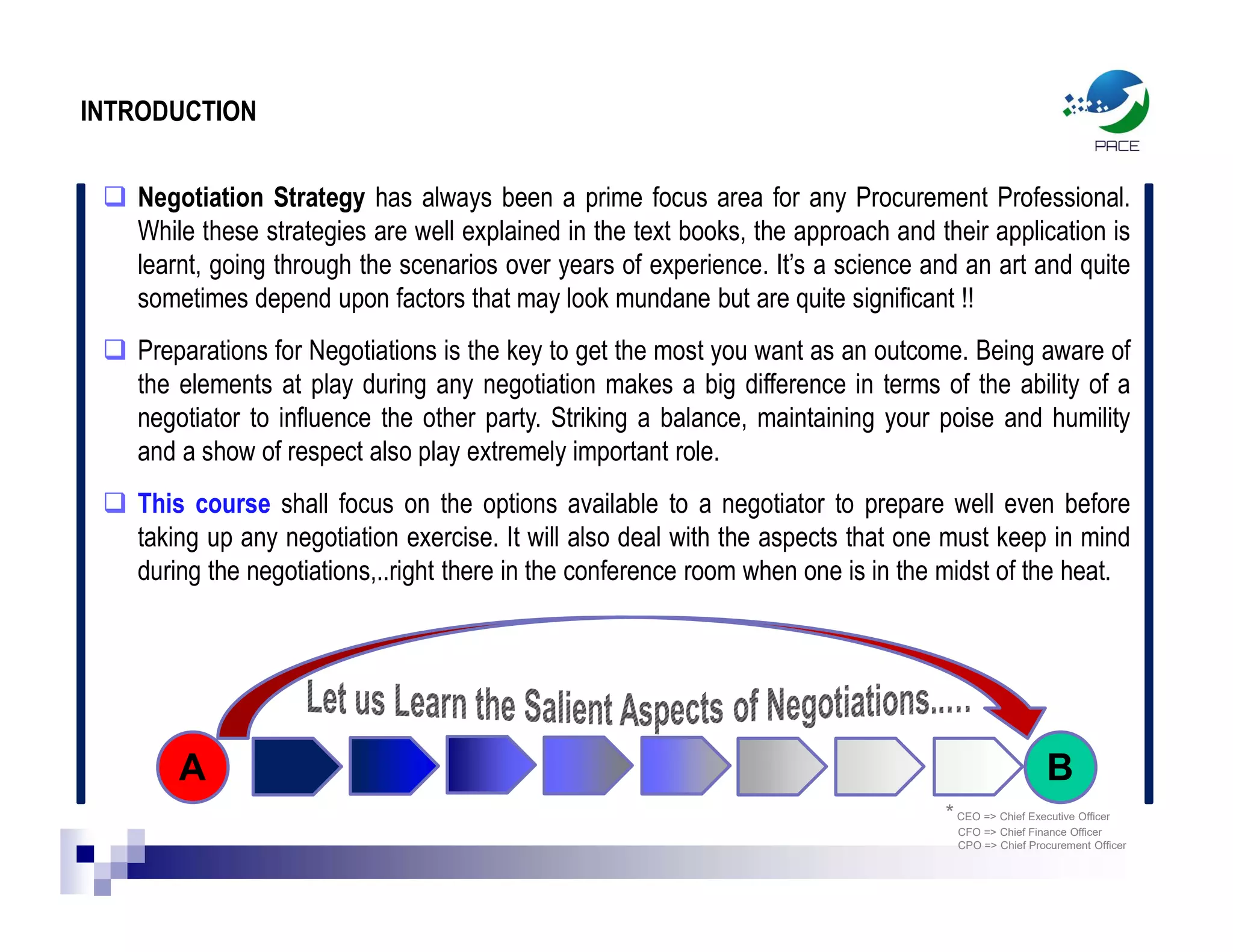 Strategic Approach to Negotiations teaser | PPT