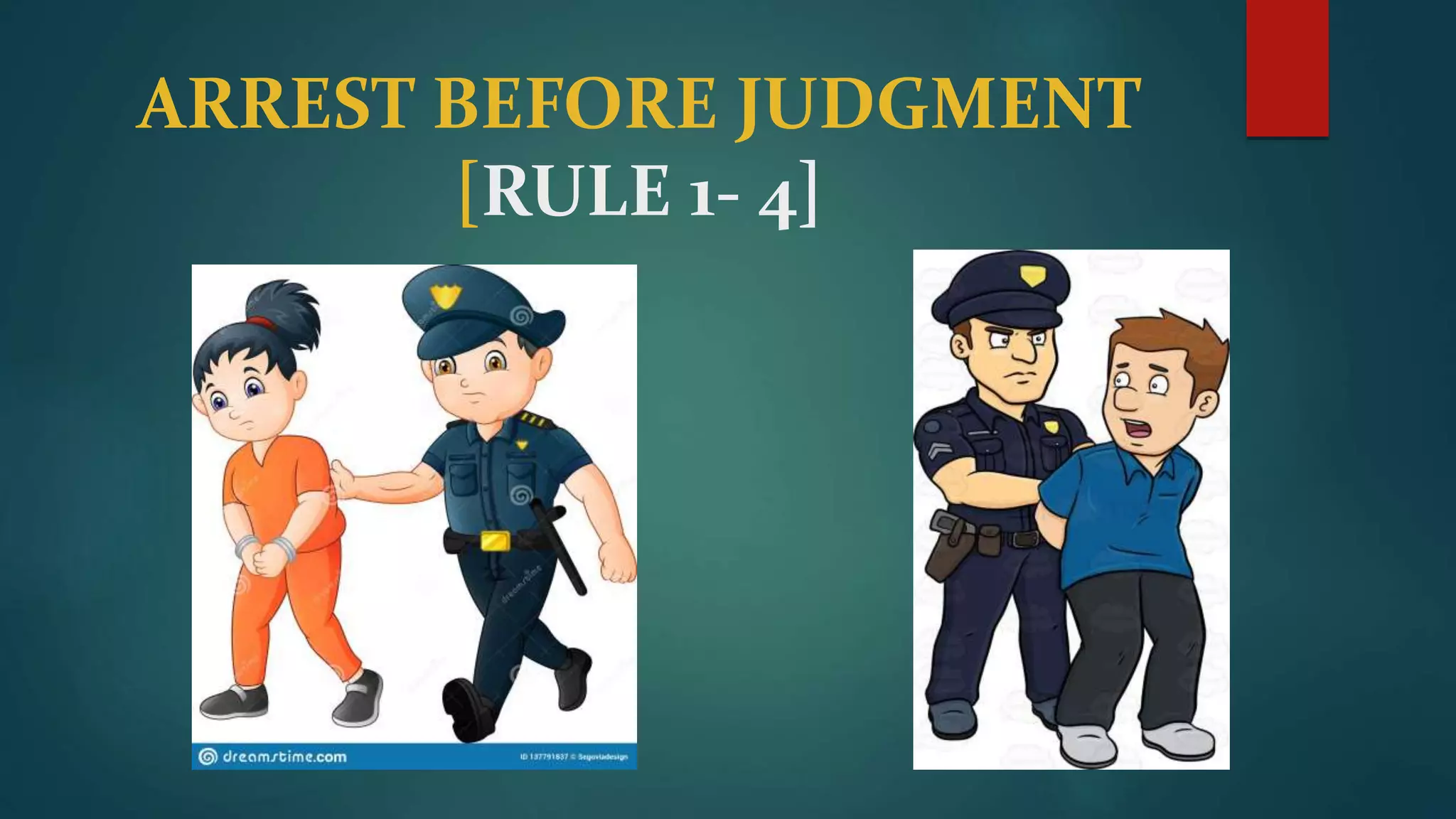 Order XXXVIII- Arrest and Attachment before judgment | PPTX