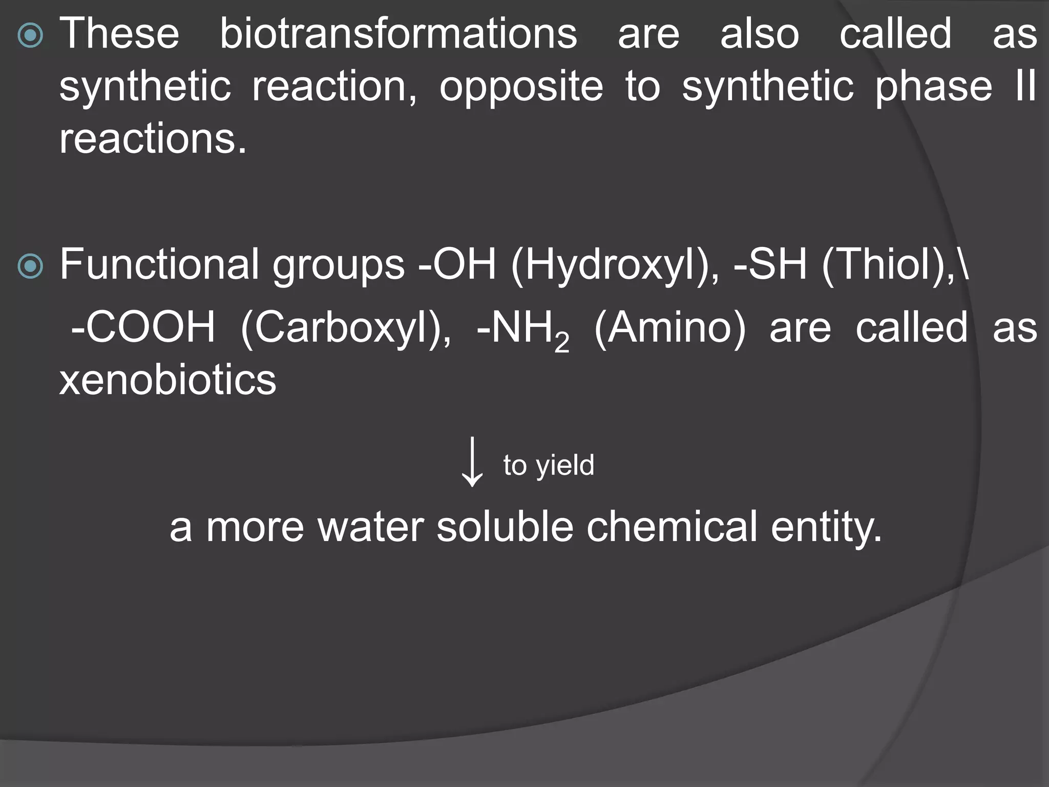 Drug metabolism Phase I Reaction | PPTX