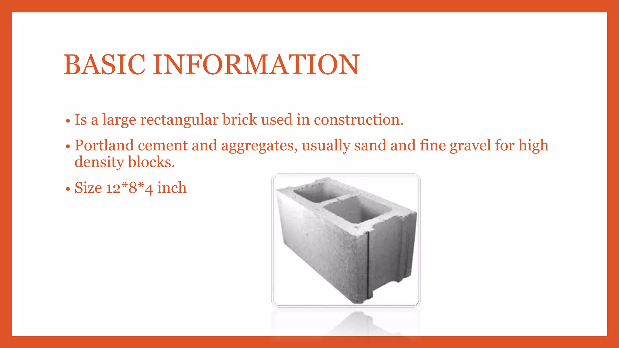 concrete hollow bricks | PDF