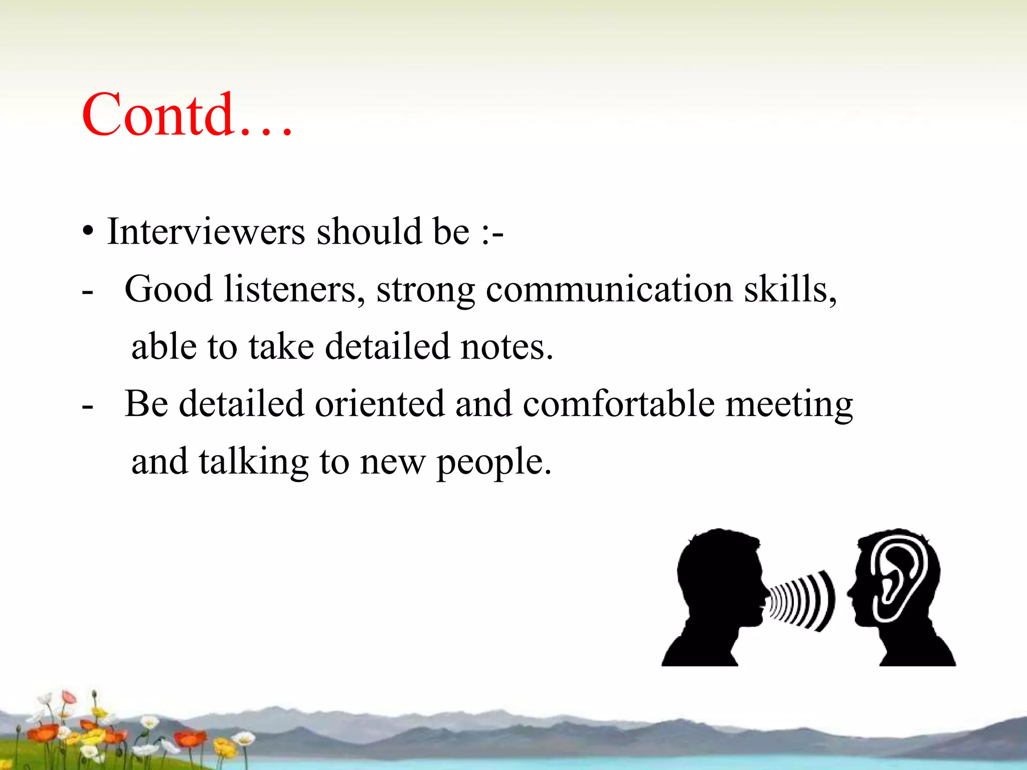 Key Informant Interview (KII) | PPTX