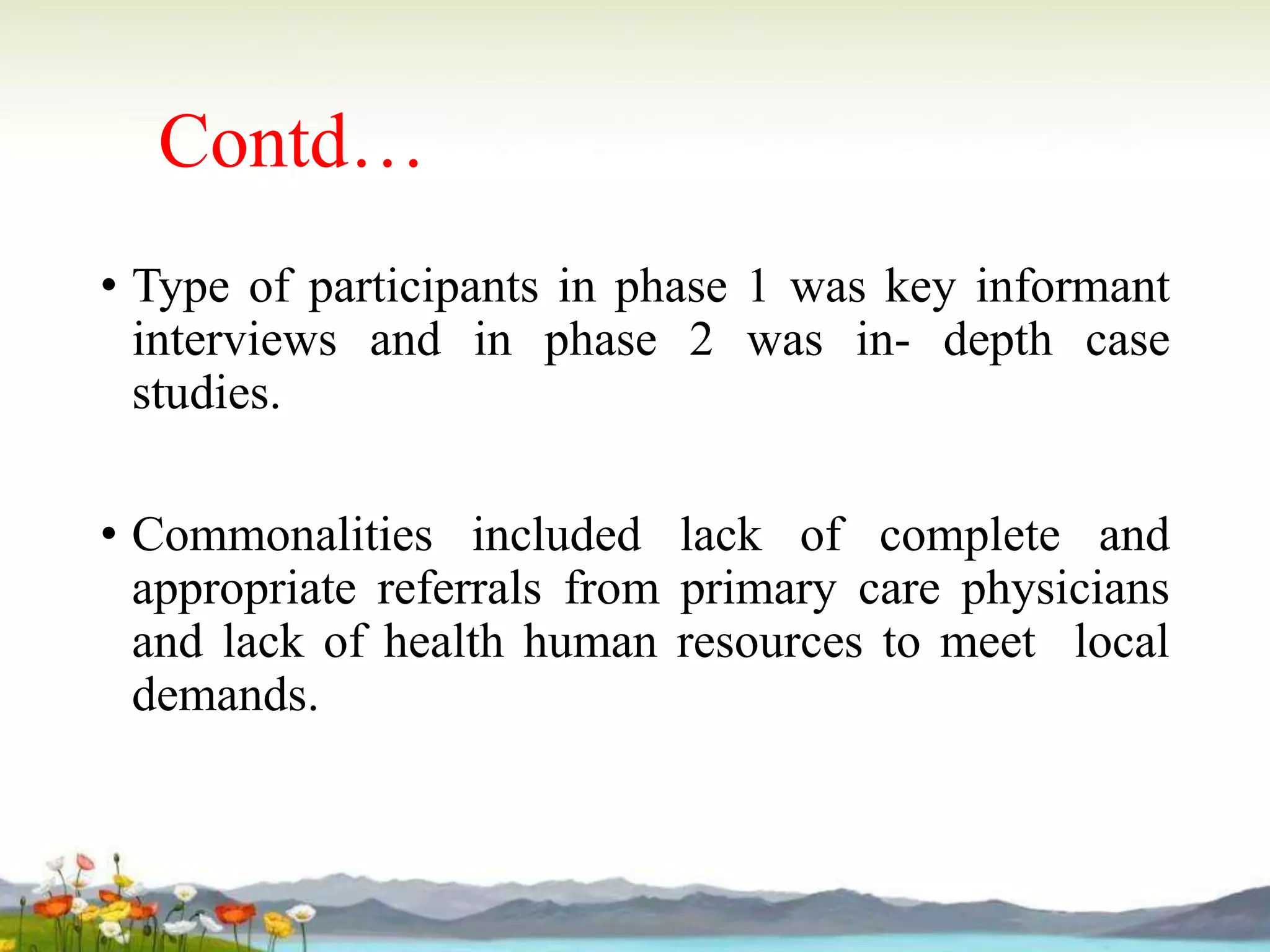 Key Informant Interview (KII) | PPTX