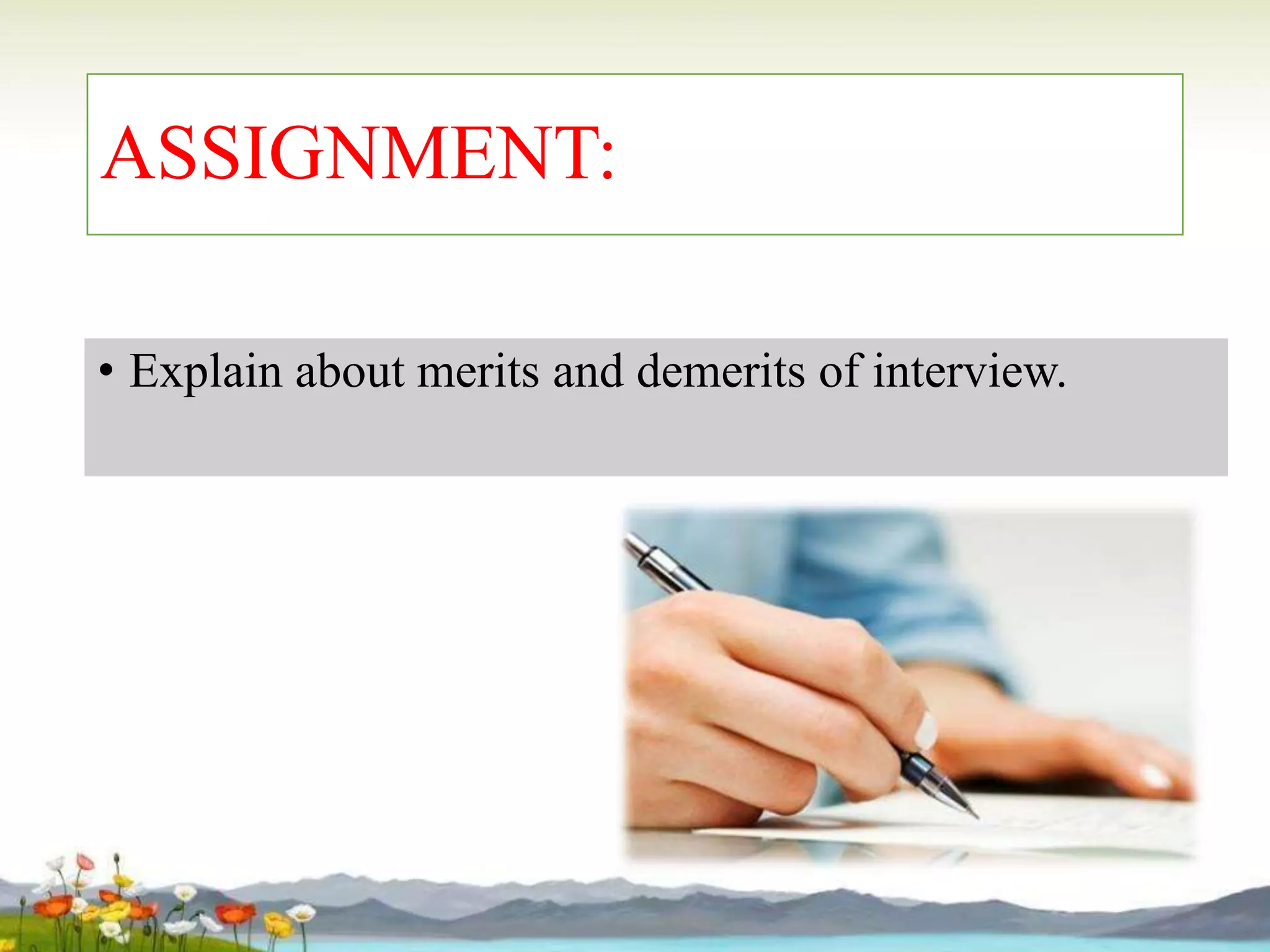 Key Informant Interview (KII) | PPTX