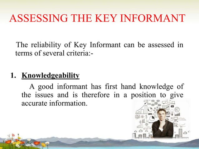 Key Informant Interview (KII) | PPTX