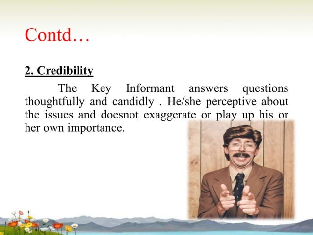 Key Informant Interview (KII) | PPTX