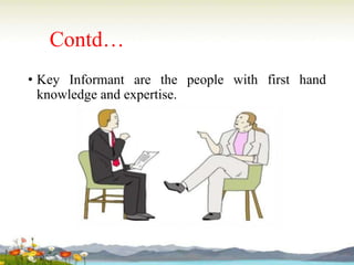 Key Informant Interview (KII) | PPTX
