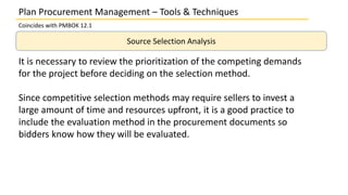 12.1 Plan Procurement Management | PPTX