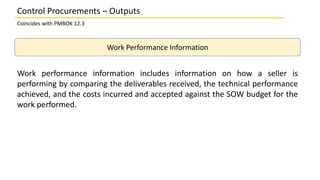12.3 Control Procurements | PPTX | Civil Engineering Industry | Industries