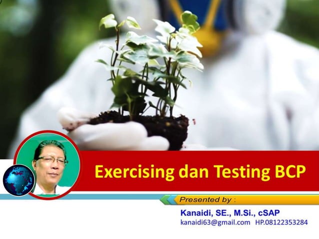 Exercising dan Testing BCP _ Materi Training BCMS (with ISO 22301) | PPTX