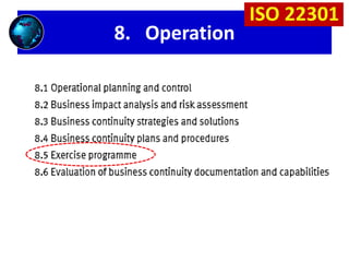 Exercising dan Testing BCP _ Materi Training BCMS (with ISO 22301) | PPTX