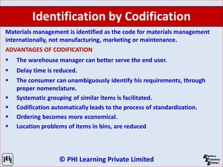 Materials Management by Gopalakrishnan and Haleem | PPT