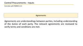 12.3 Control Procurements | PPTX