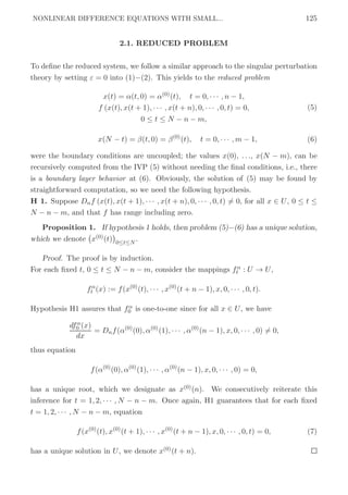 NONLINEAR DIFFERENCE EQUATIONS WITH SMALL PARAMETERS OF MULTIPLE SCALES | PDF