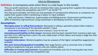 Monopsony | PPT