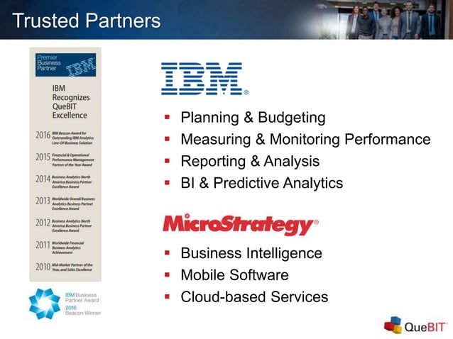 Dynamic TM1 Report Generation & Distribution Using ReportWORQ - QueBIT | PPT