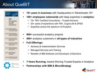 Dynamic TM1 Report Generation & Distribution Using ReportWORQ - QueBIT ...