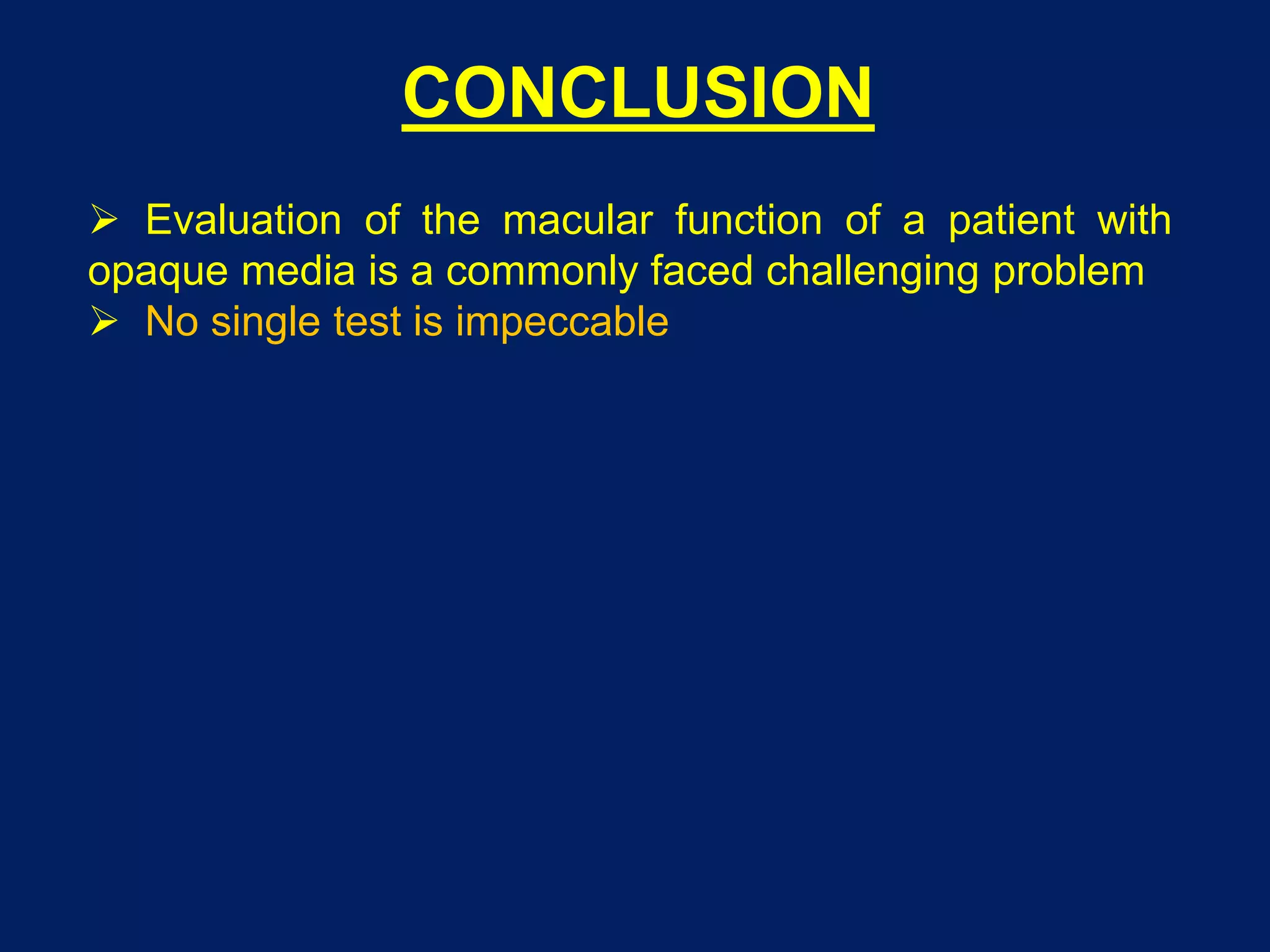 Macular function tests | PPT