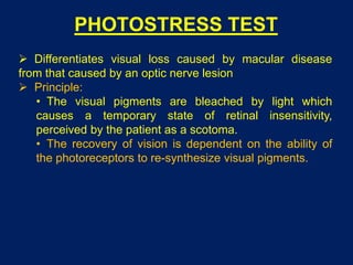 Macular function tests | PPT | Eye and Vision Conditions | Diseases and ...