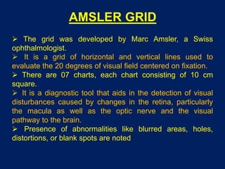 Macular function tests | PPT | Eye and Vision Conditions | Diseases and ...