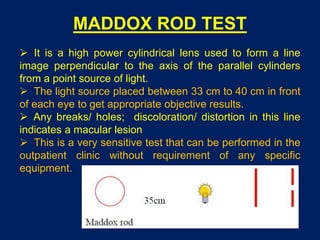 Macular function tests | PPT | Eye and Vision Conditions | Diseases and ...