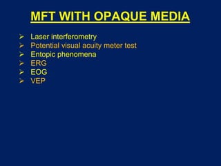 Macular function tests | PPT | Eye and Vision Conditions | Diseases and ...