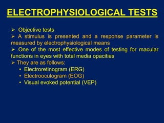 Macular function tests | PPT | Eye and Vision Conditions | Diseases and ...