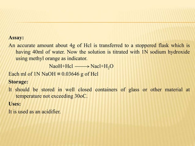 12. acidifying reagents or acidifiers | PPTX | Digestive Disorders ...