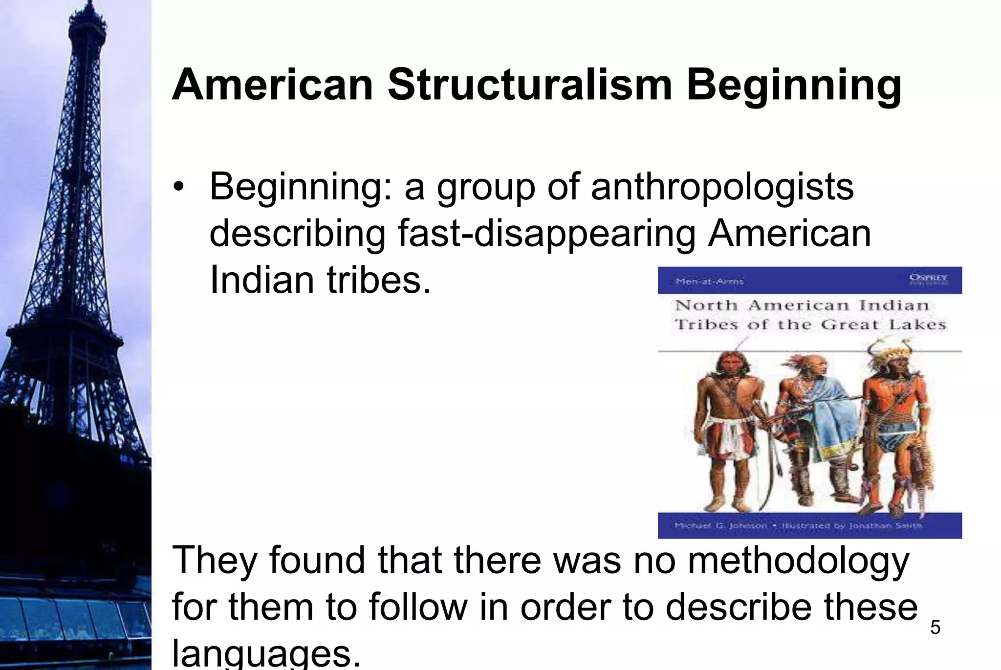 12. intro to lang. american structuralism | PPT
