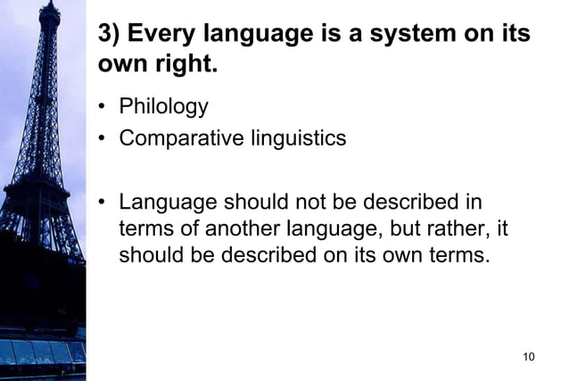 12. intro to lang. american structuralism | PPT | Science