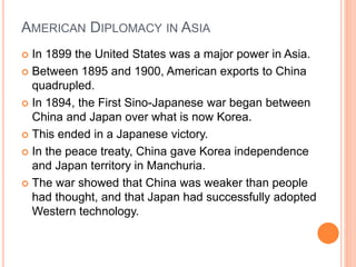 12.3 new american diplomacy | PPTX