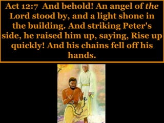 Acts; Chapter 12 | PPTX | Christianity | Religion & Spirituality