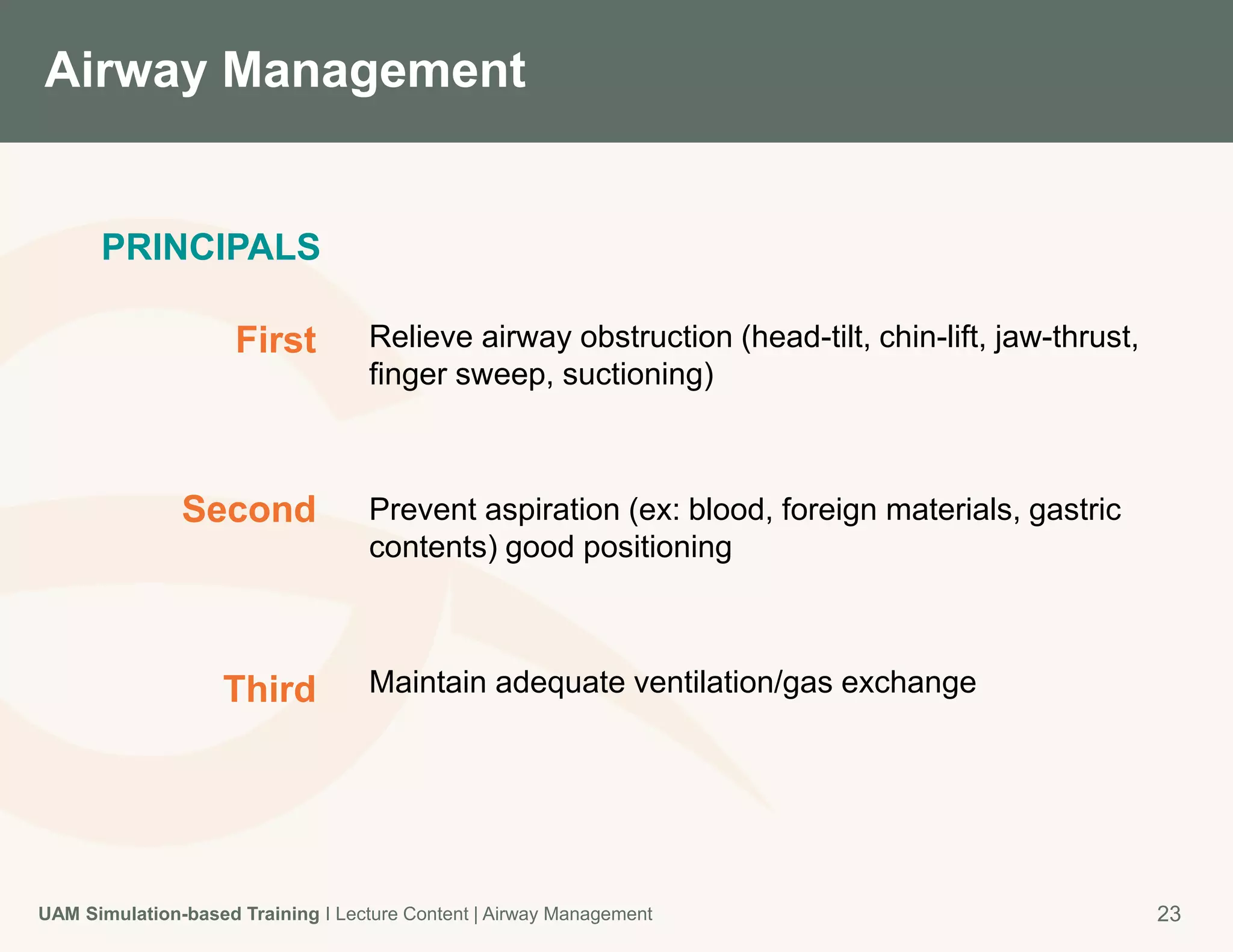 Airway Management | PPTX