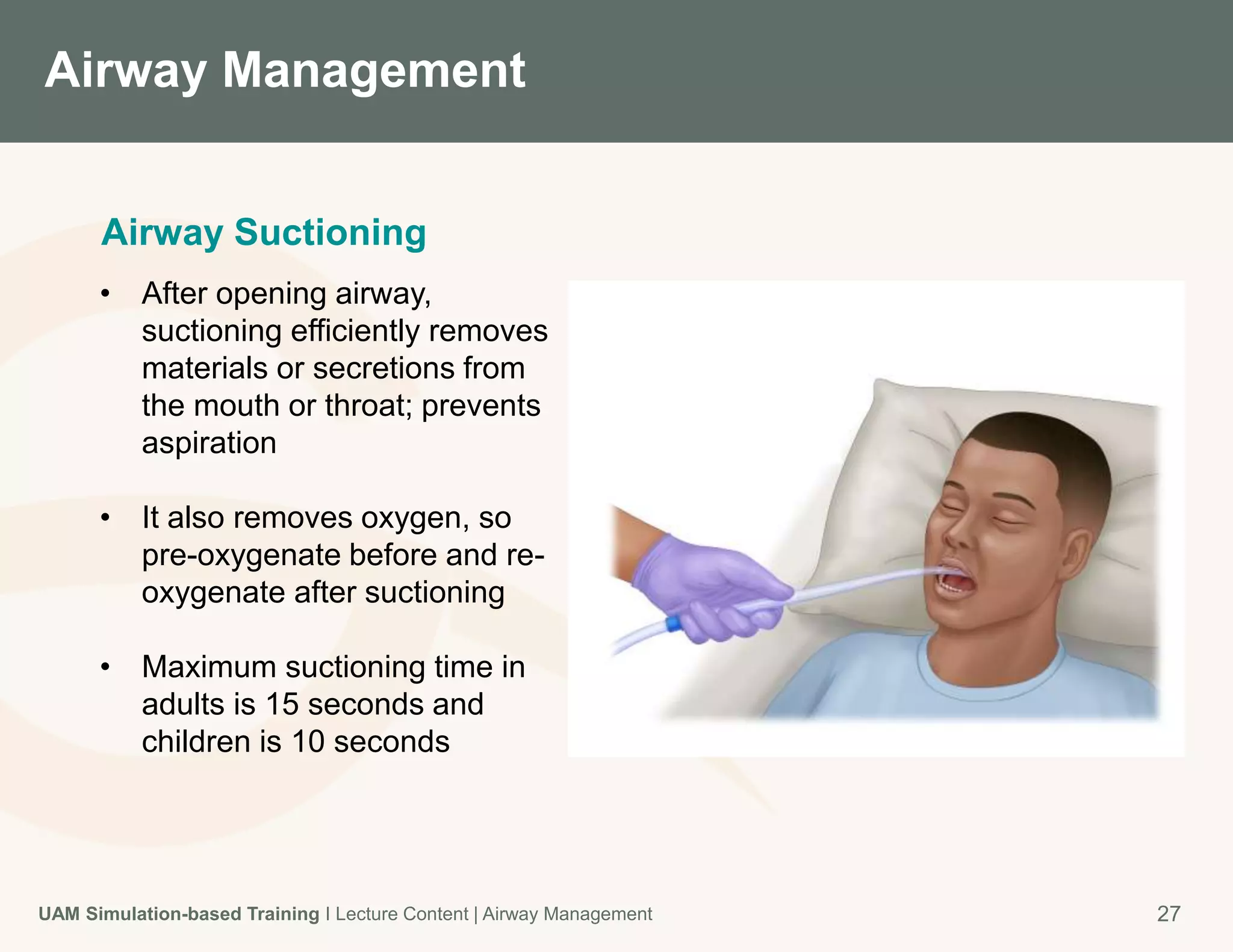 Airway Management | PPTX