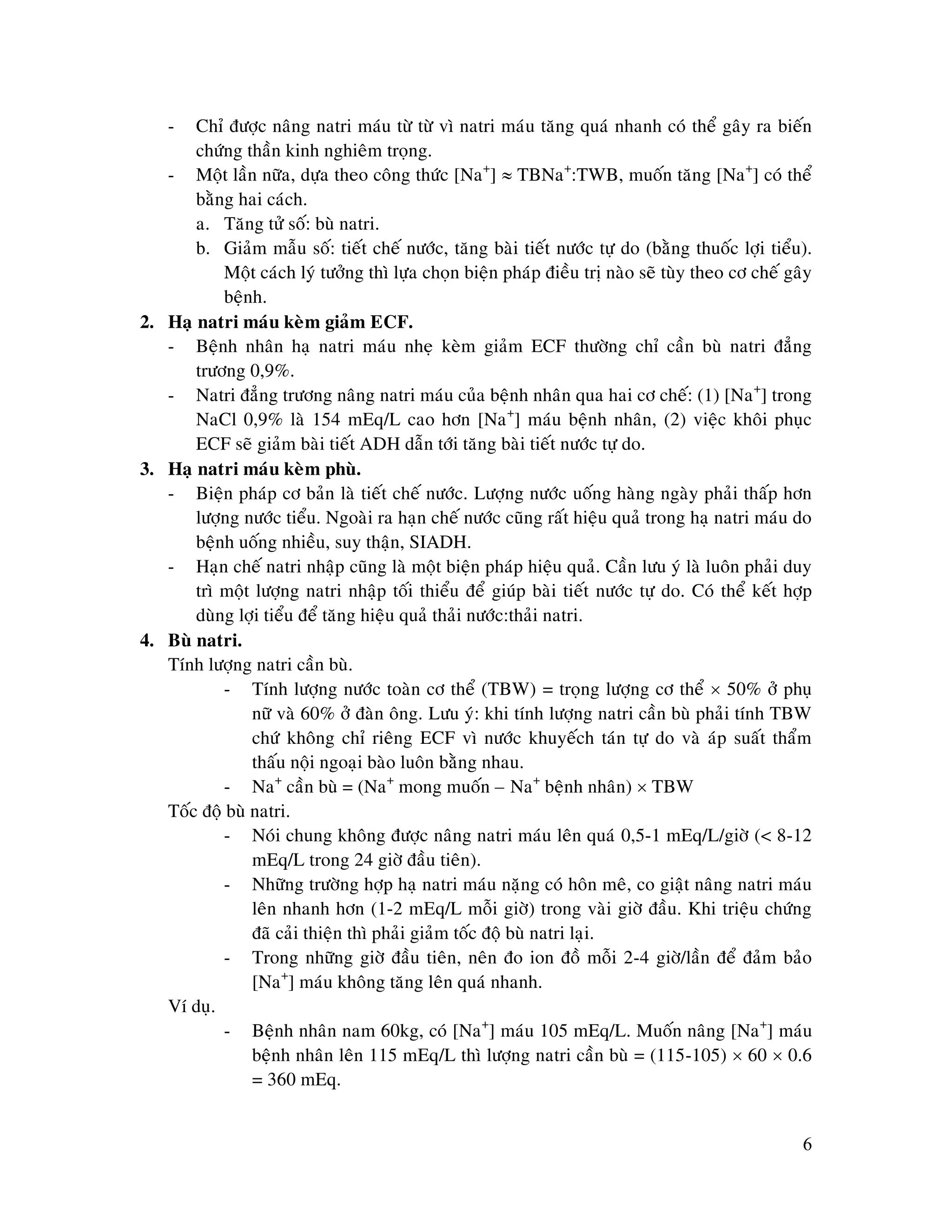 HẠ NATRI MÁU | PDF